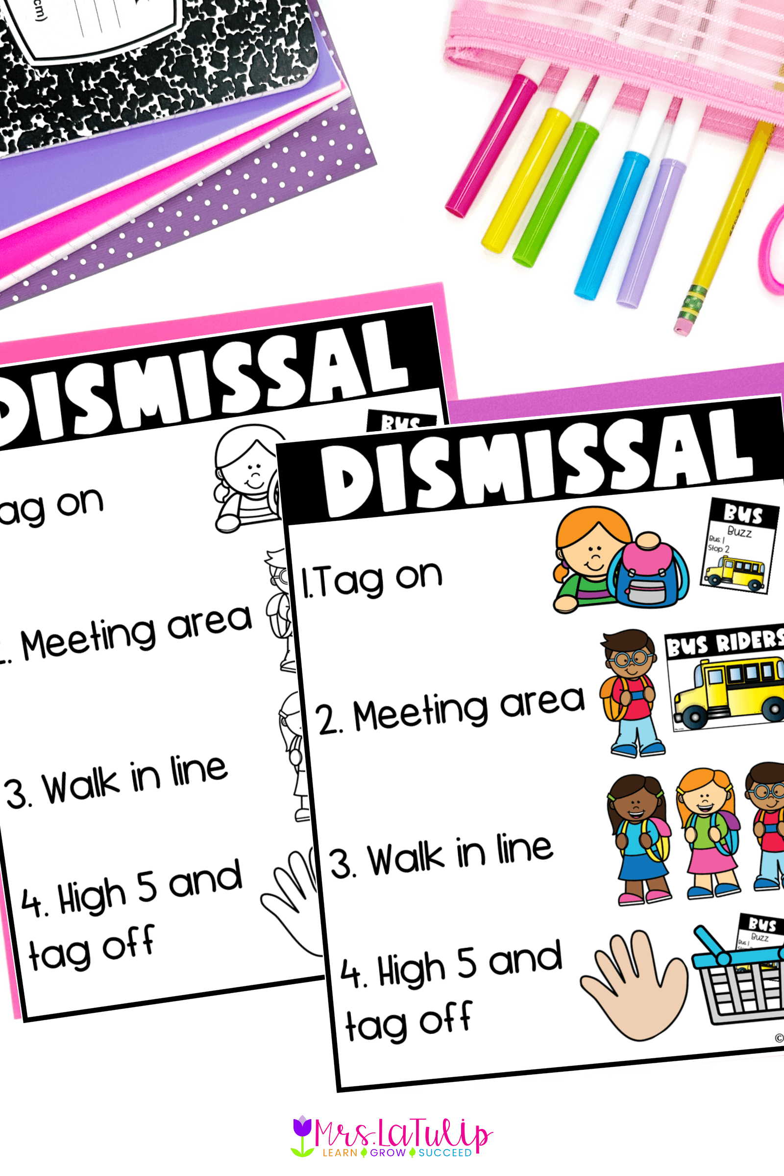 Stress Free Student Dismissal Procedures - Mrs. LaTulip