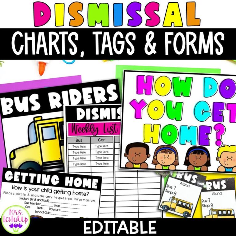 Stress Free Student Dismissal Procedures - Mrs. LaTulip